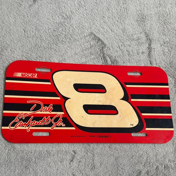 Nascar | Other | Nascar Dale Earnhardt Jr Plastic License Plate | Poshmark